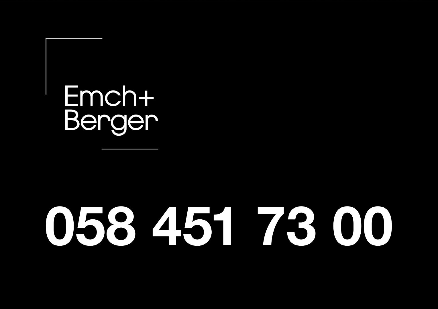 Neue Telefonnummer | Emch+Berger