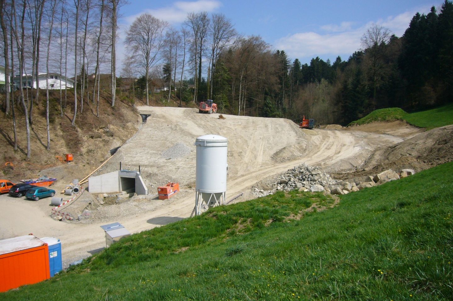 Hochwasserrückhaltebecken Fürti, Buttisholz | Emch+Berger