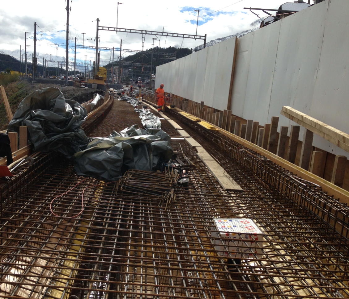 Lehnenkonstruktion Argenteri, St. Moritz | Emch+Berger