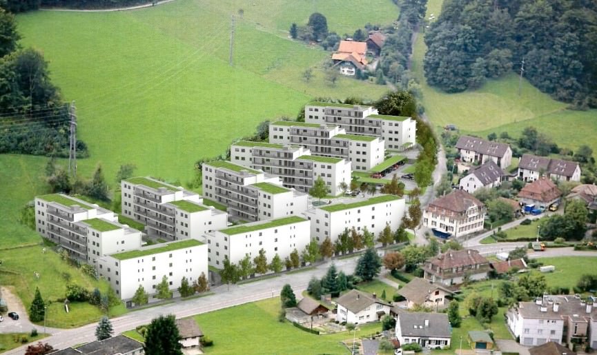 Neubau Überbauung "WIBRUSA Areal", Safenwil | Emch+Berger